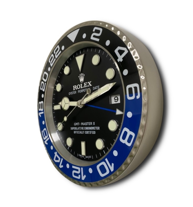Rolex GMT Master II Wall Clock – The Batman - Rolex Wall Clocks